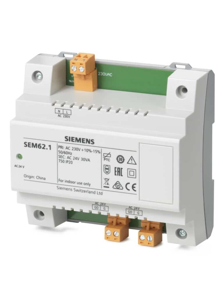 SEM62.2 Siemens 24V Transformer for HVAC Application
