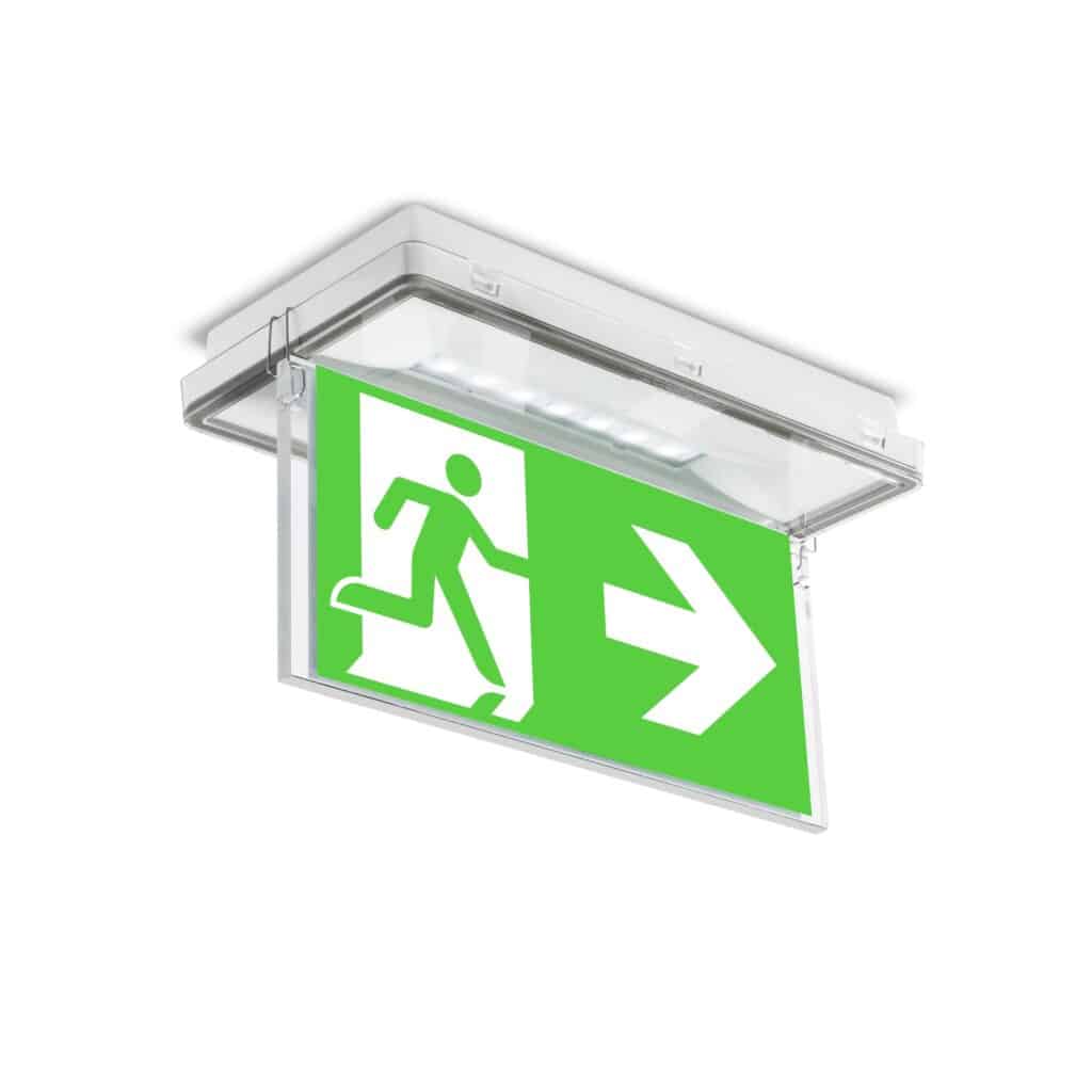 ONTEC S30 IP65 Exit Light - INOVEC Trading