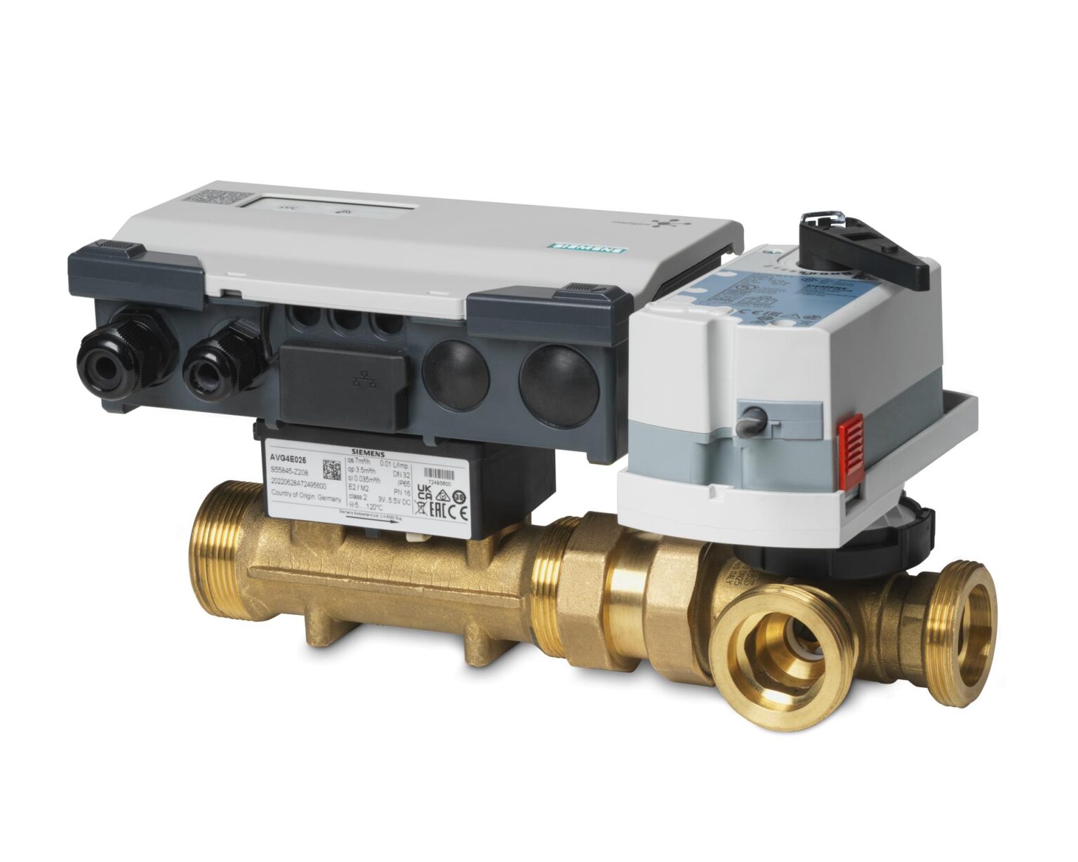 Siemens Intelligent Valve DN50, PN 16, 3-Port: EXG4U10E050